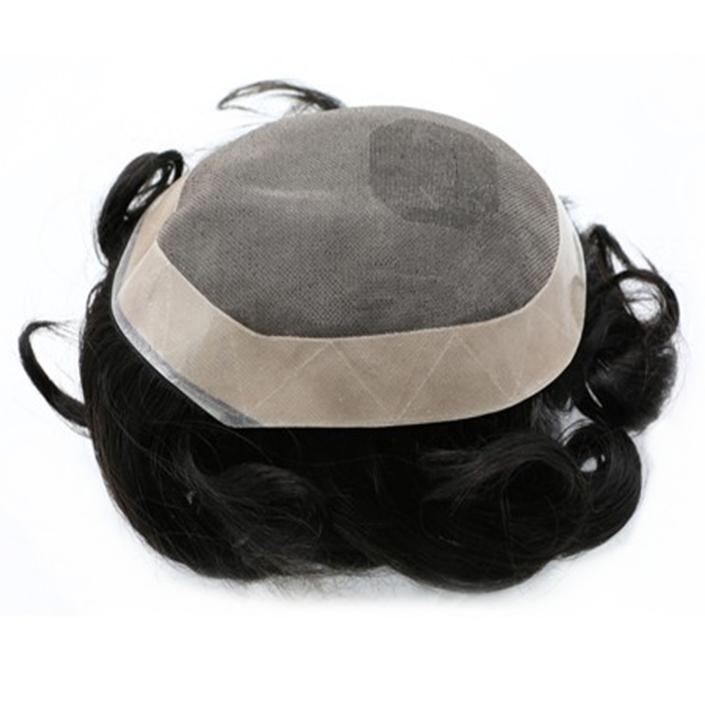 Fine monochrome wig for men - Chinee Wig Co., Ltd.